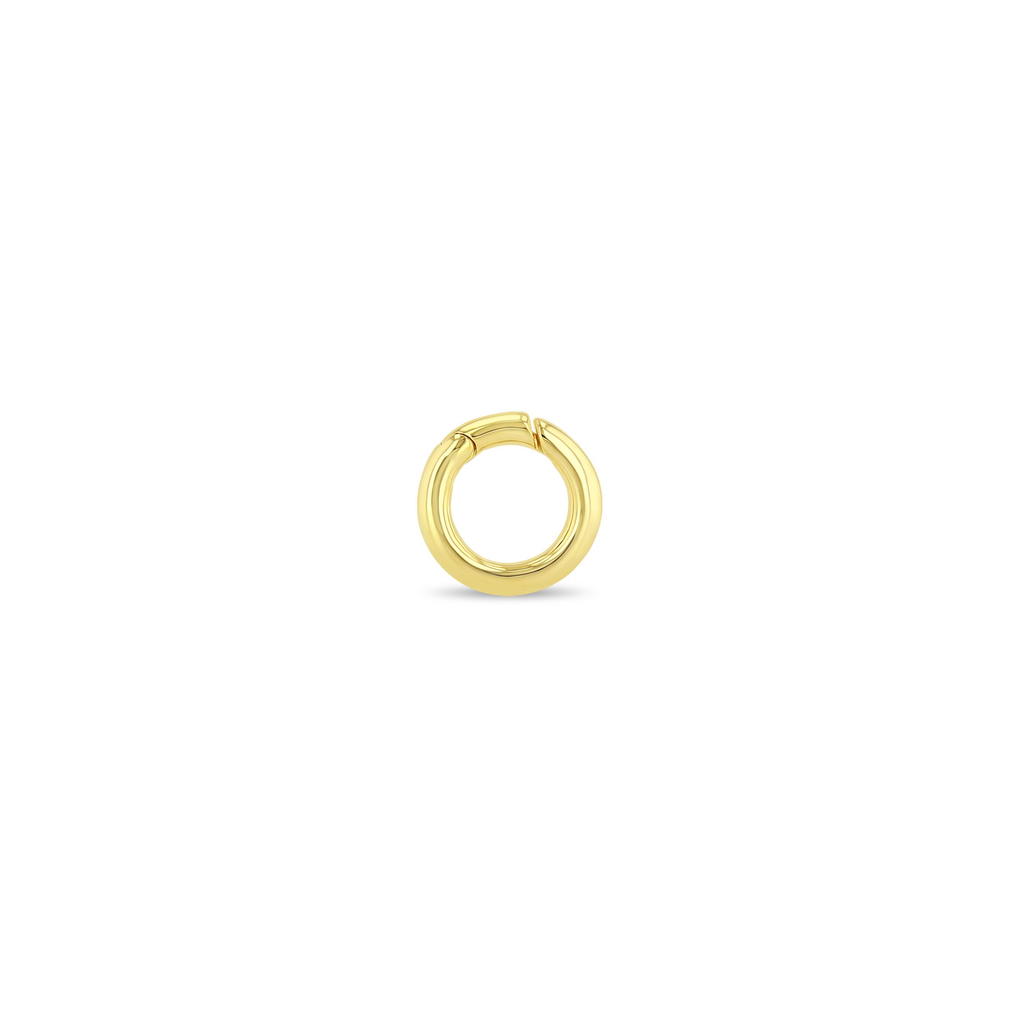 Zoë Chicco 14k Gold Round Push Lock Enhancer – ZOË CHICCO