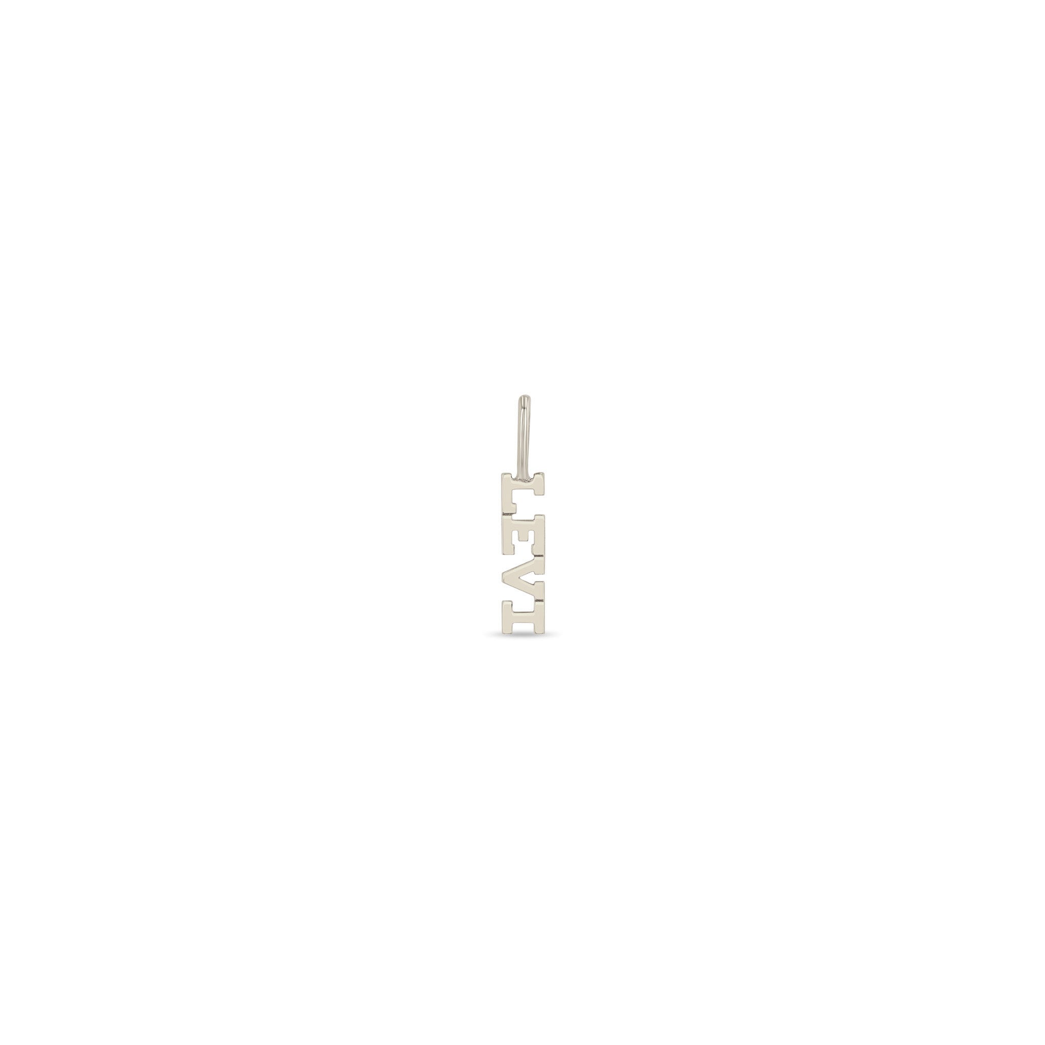 Zoë Chicco 14k Gold Custom Itty Bitty Letters Charm Pendant – ZOË CHICCO