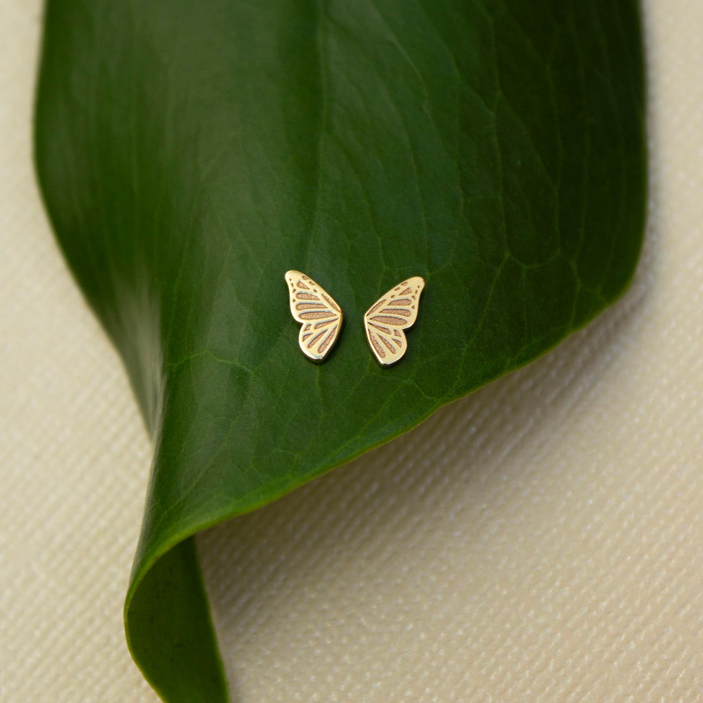 Zoë Chicco 14k Butterfly Wing Studs – ZOË CHICCO