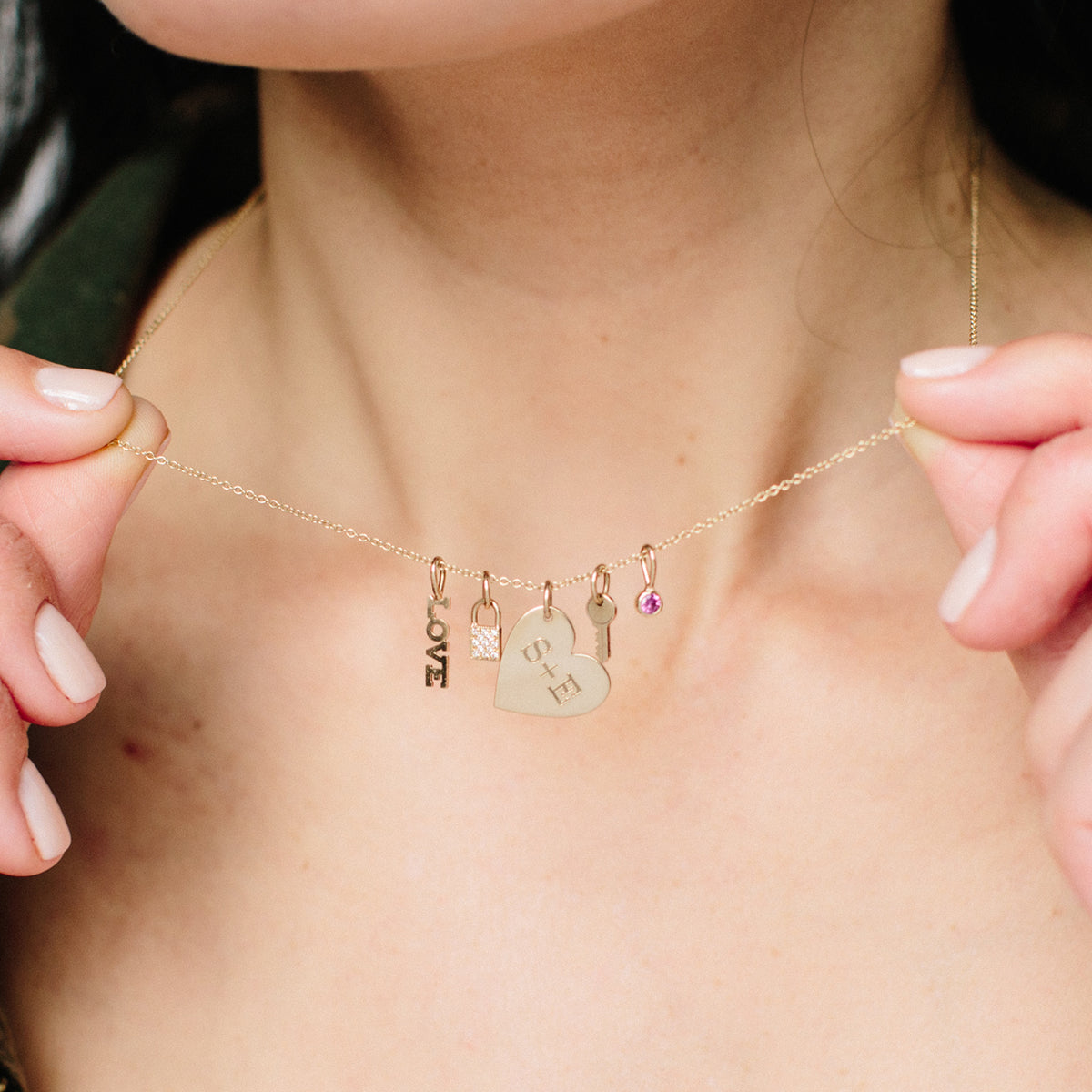 Zoë Chicco 14kt Gold Midi Bitty Key Charm Pendant – ZOË CHICCO