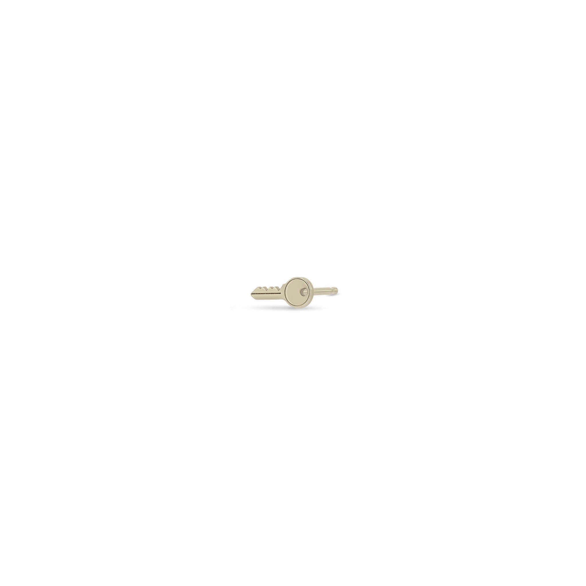 Zoë Chicco 14k Gold Itty Bitty Key Stud Earring – ZOË CHICCO